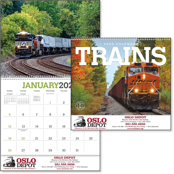 Train Calendars - Business Calendars